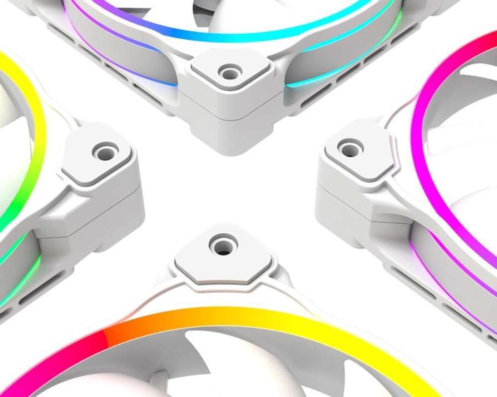 Jual Id-cooling Zf-12025-argb-trio-snow | 3x White Fan 120mm Pwm Argb Sync Di Seller Eses ...