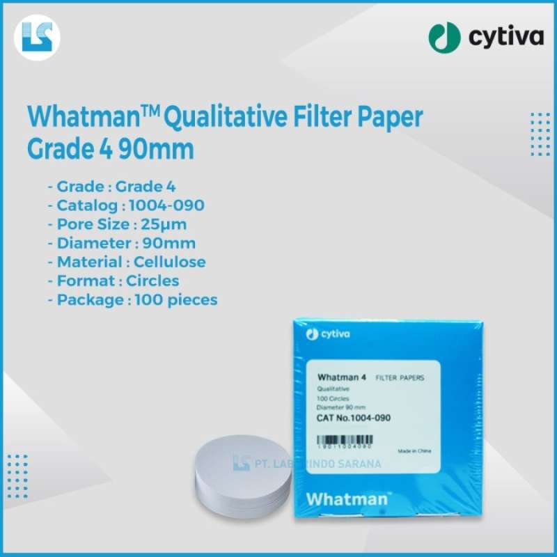 Jual Whatman Filter Paper / Kertas Saring Grade 4 , 90 Mm Di Seller ...