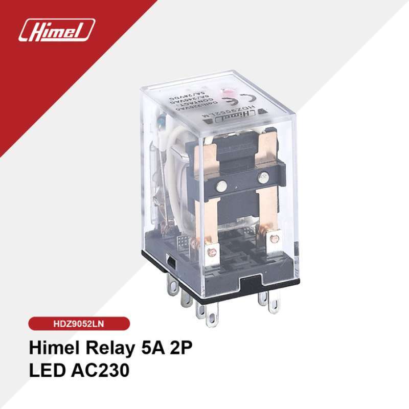 Jual Himel Relay 5a 2p Led Ac230 - Hdz9052ln Di Seller Himel - Cideng ...