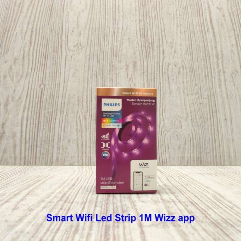 Promo PHILIPS SMART WIFI LED STRIP 1M TANPA SMART DRIVER Diskon 50% di ...