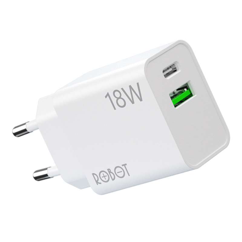 Jual Charger ROBOT RT-F2 Dual Port Charger Quick Charging QC 3.0 di ...