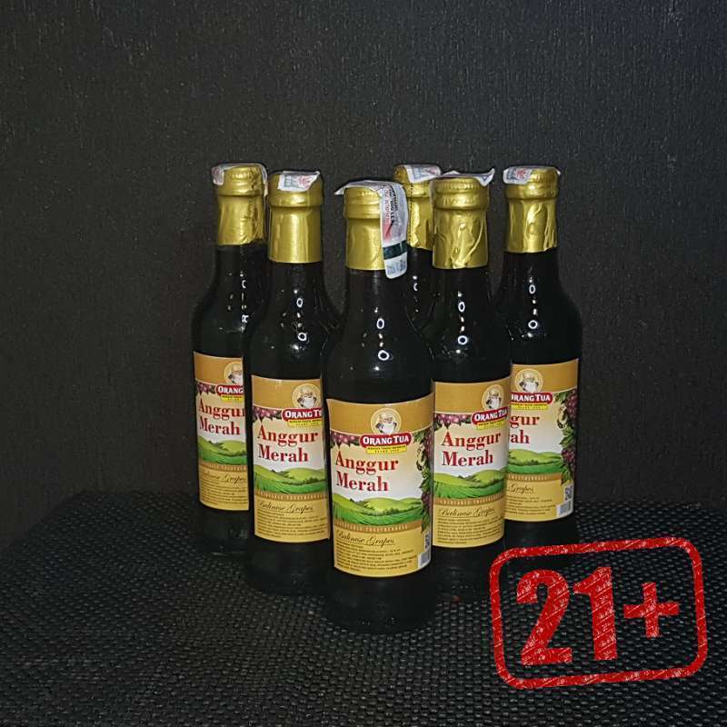 Jual Paket 6 Botol Anggur Merah Gold Cap OT 275ml di Seller JOJO STG ...