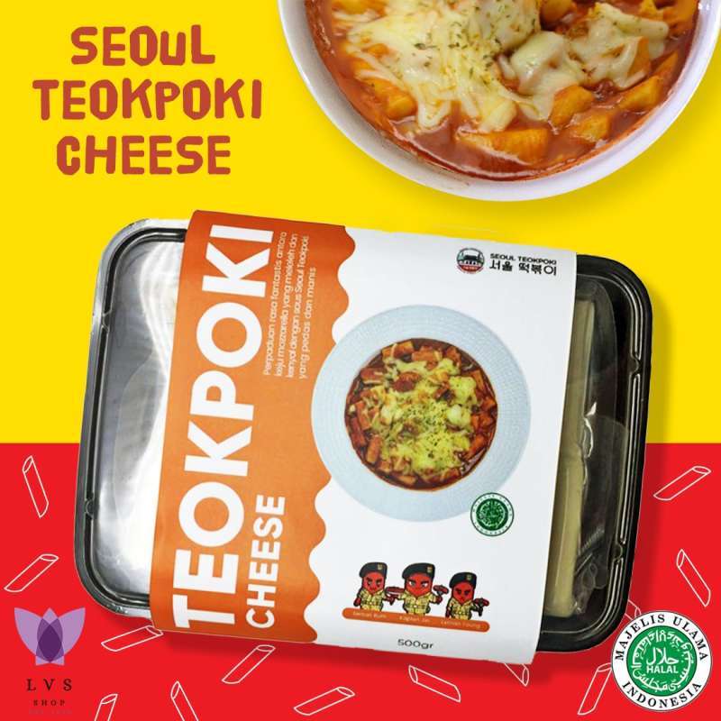 Jual Halal (BPOM) - Seoul Teokpoki Chesse Tteokbokki Tokkpoki ...
