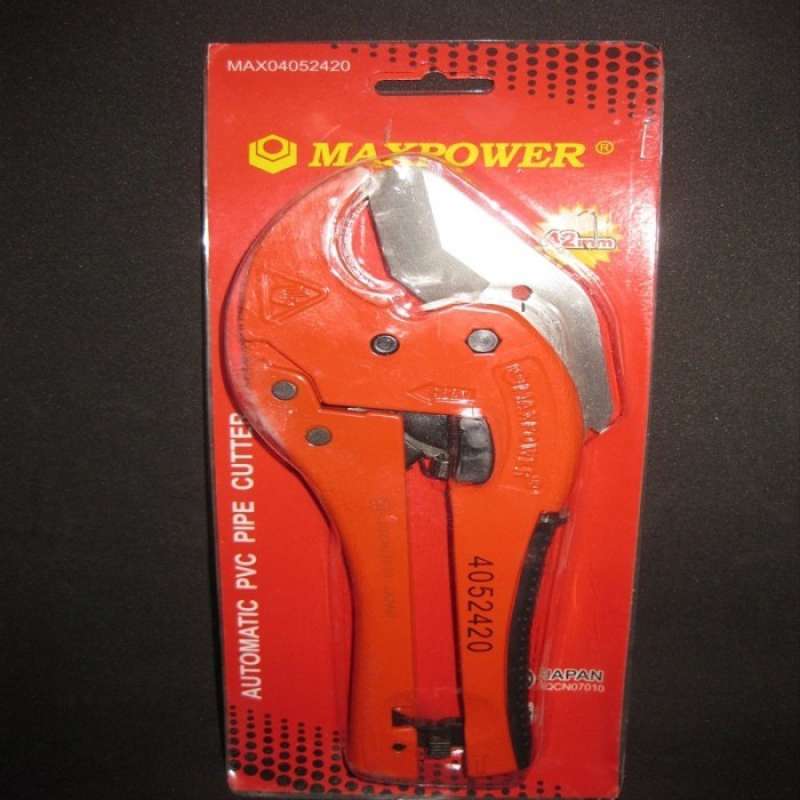Jual Pvc Cutter 42Mm Automatic Maxpower / Gunting Pipa di Seller ...