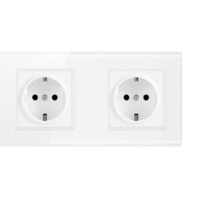 Promo Smatrul Double Saklar Soket Dinding Wall Duplex Power Socket Plug ...