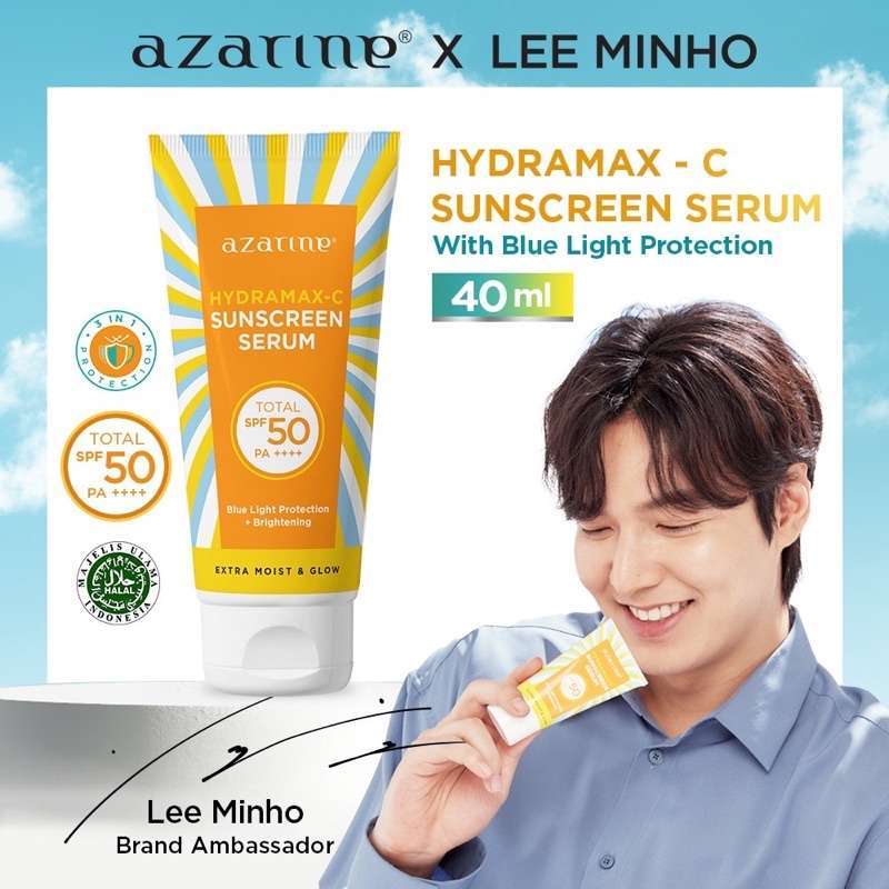 Jual Azarine Hydramax-c Sunscreen Serum Spf 50 Pa++++ 40ml Di Seller ...