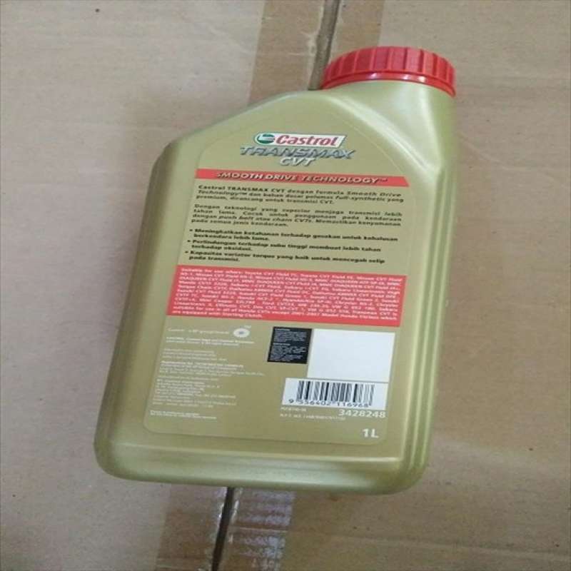 Jual Oli Transmisi Matic Castrol Transmax Cvt 1 Liter Di Seller Planet ...