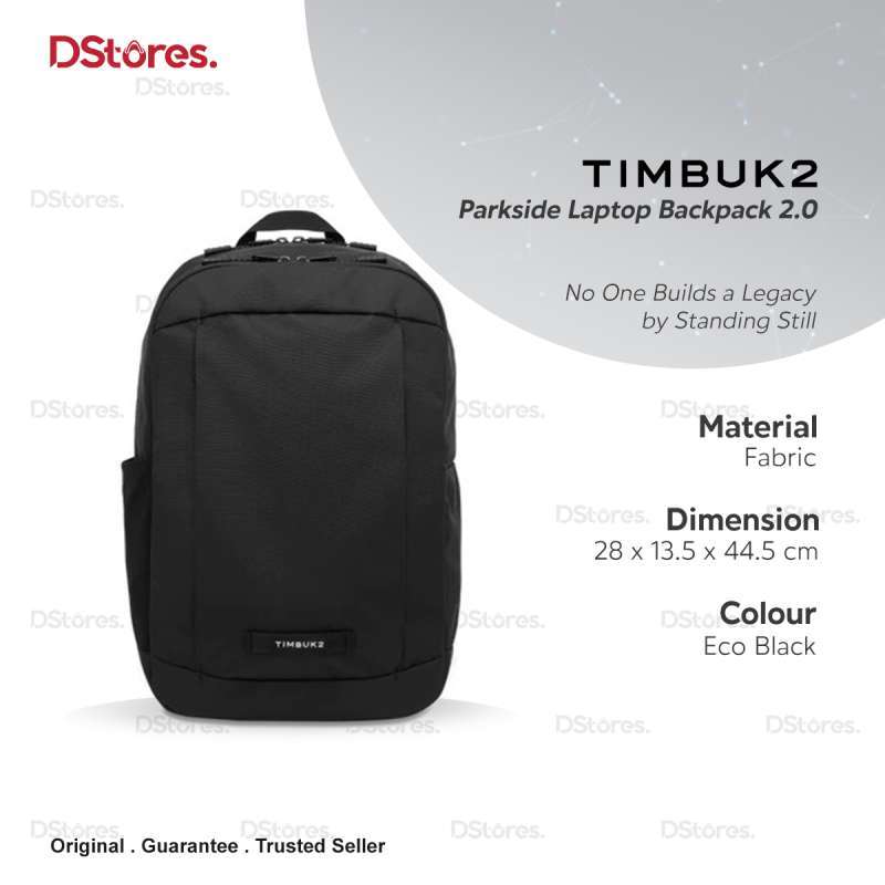 Jual TIMBUK2 Parkside Laptop Backpack 2.0 - Eco Black di Seller Dstores ...