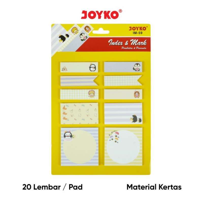 Jual JOYKO - Index & Memo IM-59 - Pcs di Seller Selaras Mart - Tapos ...