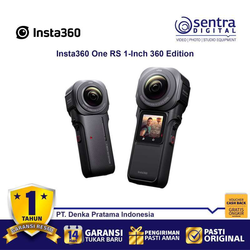Jual Insta360 One RS 1-Inch 360 Edition Action Camera di Seller Sentra Digital Jogja Official ...