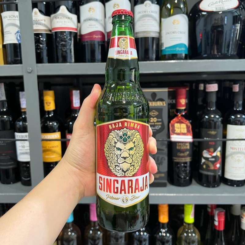 Promo BIR SINGARAJA PILSENER BEER 620 ML BOTOL BESAR Diskon 99% di ...