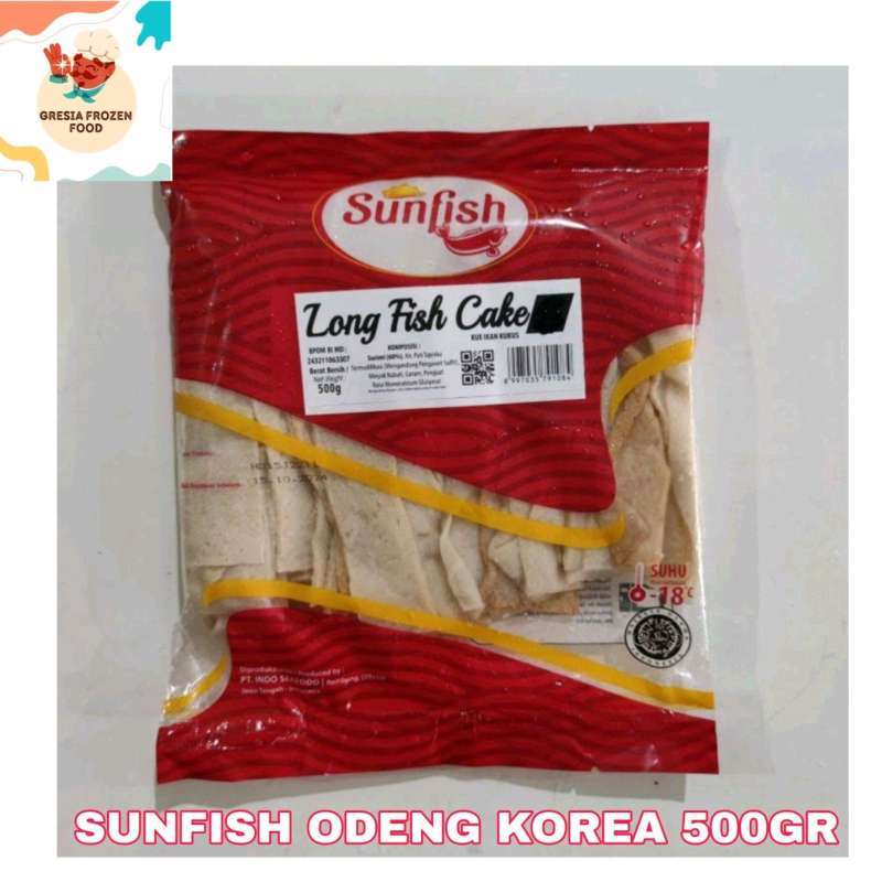 Jual Sunfish Odeng Korea 500gr di Seller Gresia Frozen Food ...