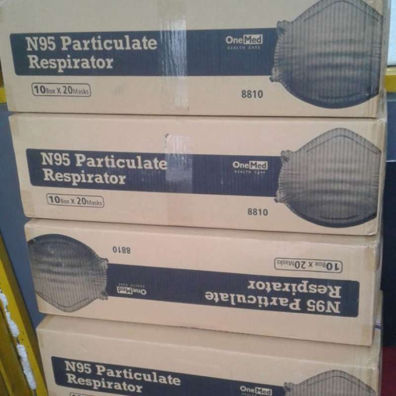 Jual Masker N95 Onemed Box Isi 20 Pcs Di Seller Anes Medika Center ...