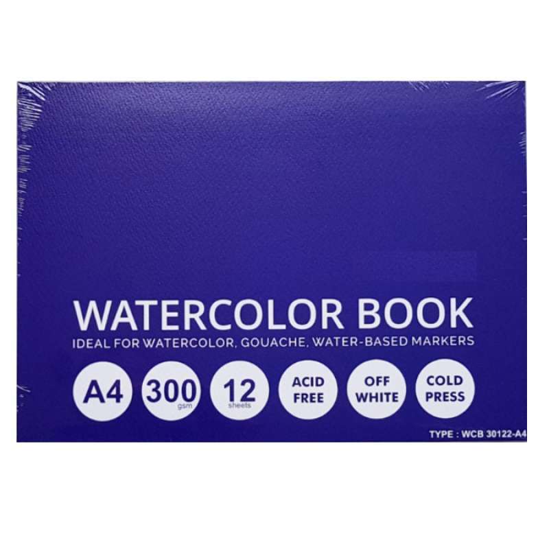 Jual Watercolor Book A4 🏷️ Original Terbaru, Terlengkap, & Harga ...