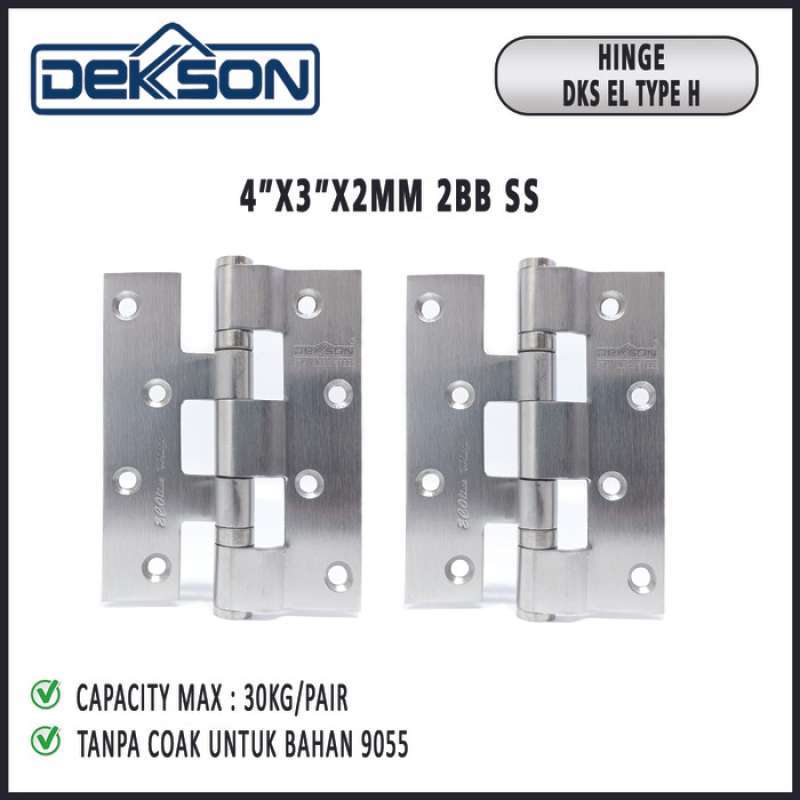 Promo Engsel Dekson 4 H Ecoline Hinge Dekkson Engsel Aluminium Tanpa ...