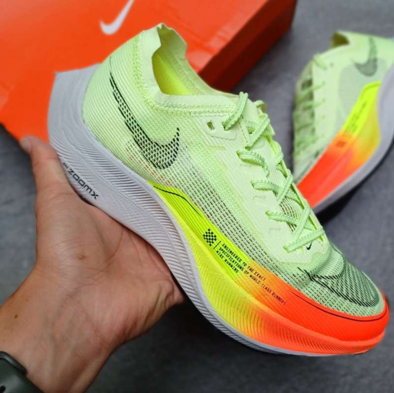 Jual Nike Zoomx Vaporfly Next% 2 Barely Volt Hyper Orange || Yellow Di ...