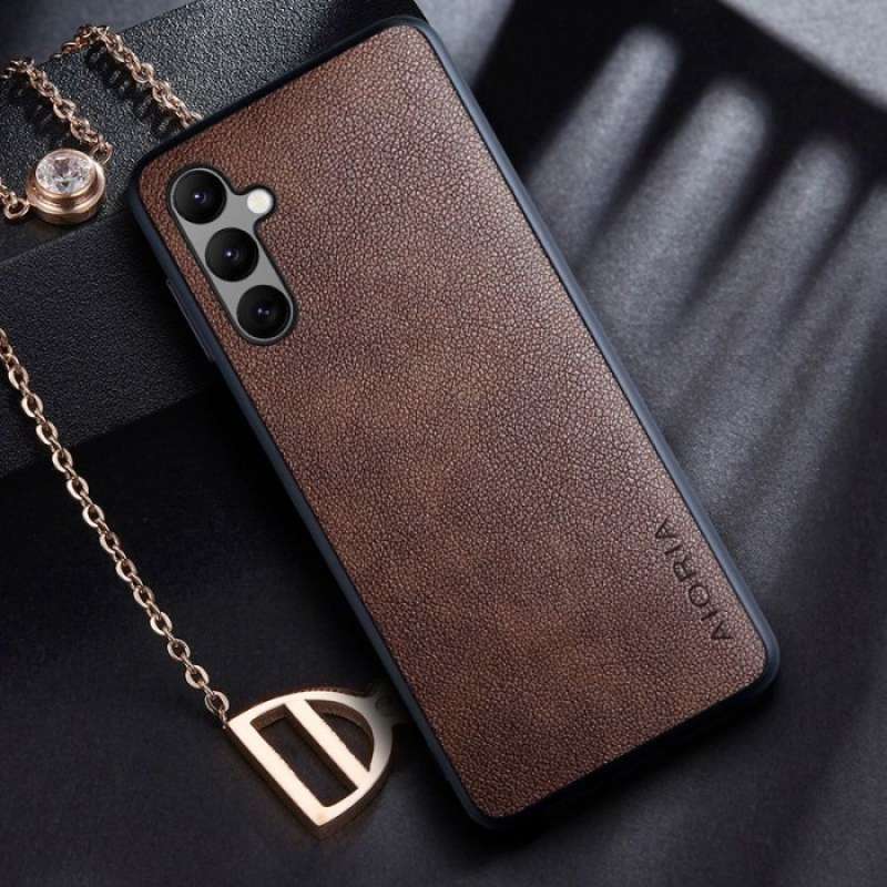 Promo SAMSUNG A14 5G A14 LTE CASE PREMIUM LEATHER AIORIA CASE - COFFEE ...