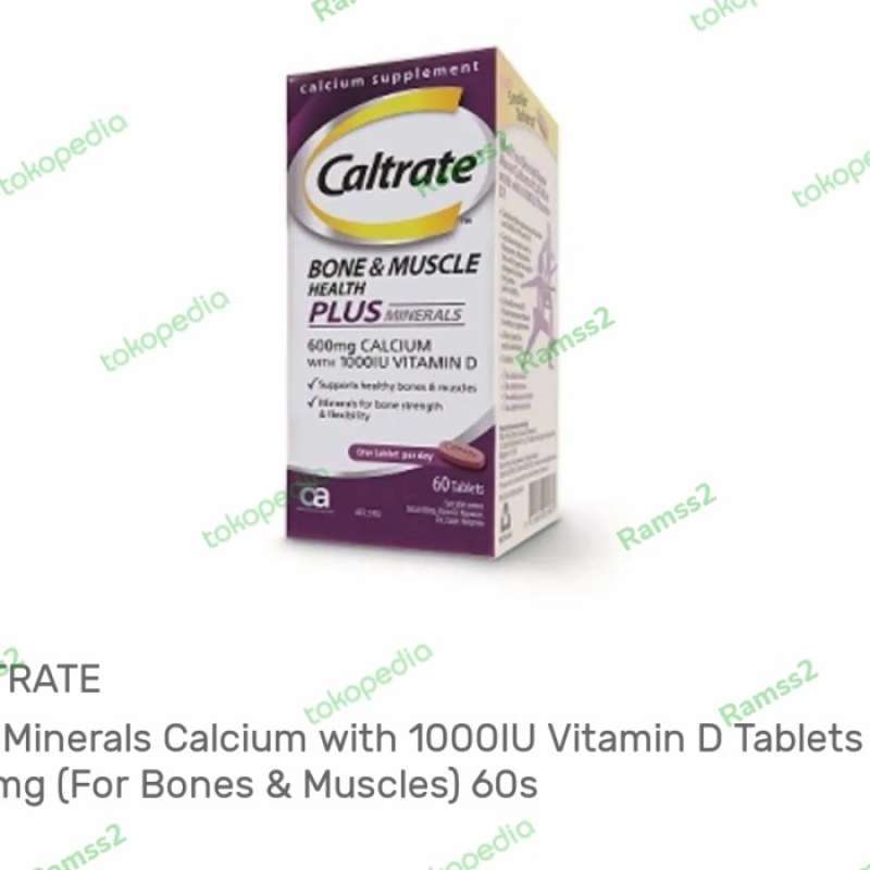 Jual Caltrate Bone Muscle Health Plus Minerals Singapore Di Seller Nur