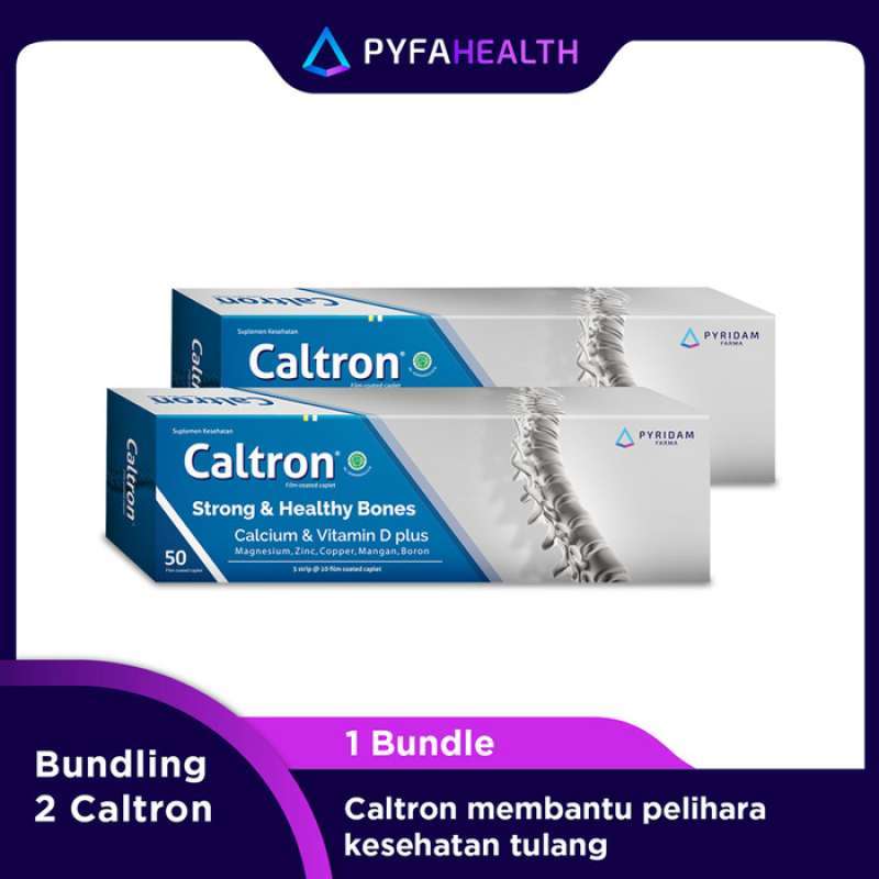 Promo BUNDLE 2 CALTRON BANTU MEMENUHI KESEHATAN TULANG (2 X @50 KAPLET ...