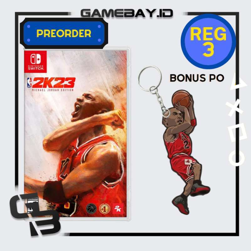 Promo Nintendo Switch NBA 2K23 Michael Jordan Edition / NBA 2023 ...