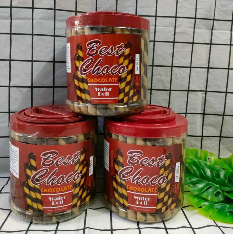 Jual Cod // Astor Best Choco Wafer Roll Satuan Dan 1 Dus Isi 6 Toples ...