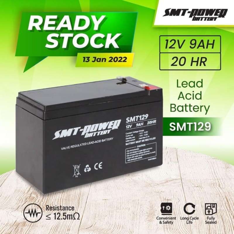 Jual Battery Ups Aki Kering Baterai Smt 12v 9a Di Seller Java Power