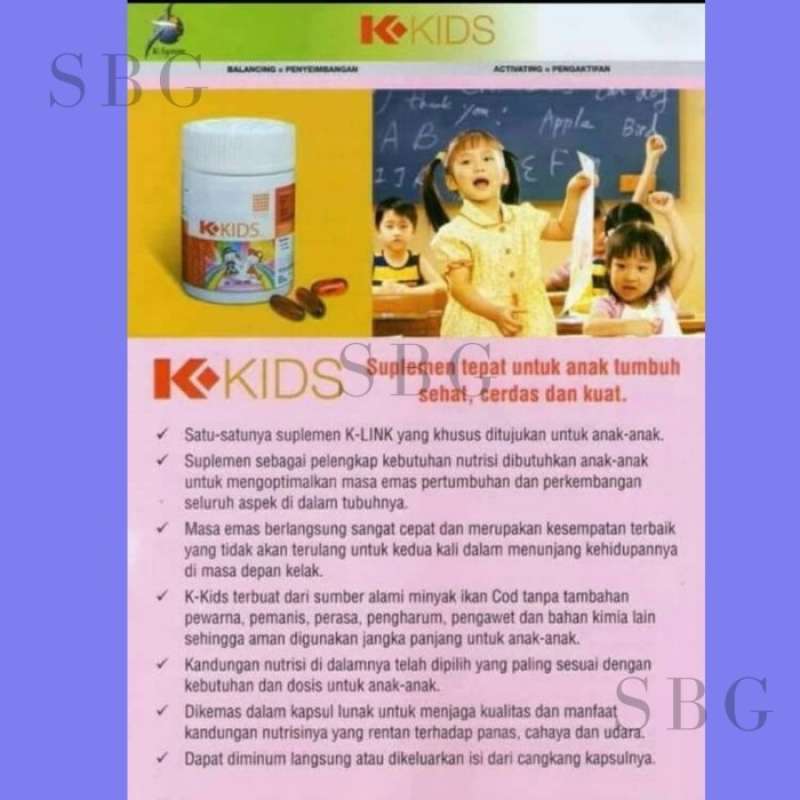 Jual Omega Kids Membantu Penyerapan Kalsium Untuk Kesehatan Tulang Dan ...