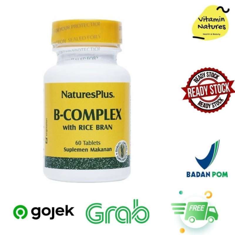 Jual Natures Plus / Nature's Plus B-complex With Rice Bran 60 Tablet Di ...