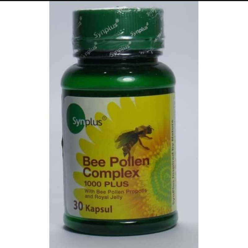 Promo BEE POLLEN COMPLEX 1000 SYNPLUS 30 KAPSUL Diskon 33% di Seller ...