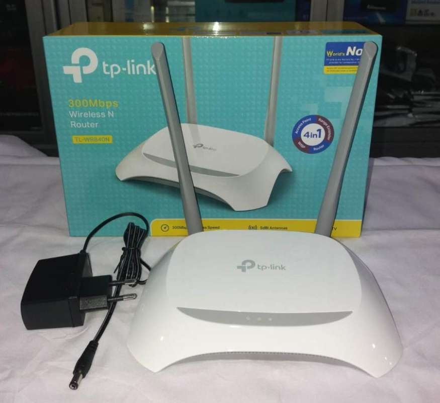 Jual Tp-link Wireless N Router Tl-wr 840n 300mbps Di Seller Yella ...