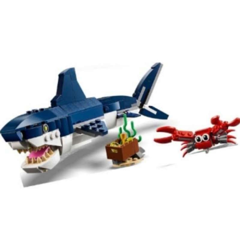 Promo Lego Creator 3in1 31088 Deep Sea Creatures - Original Lego Shark ...