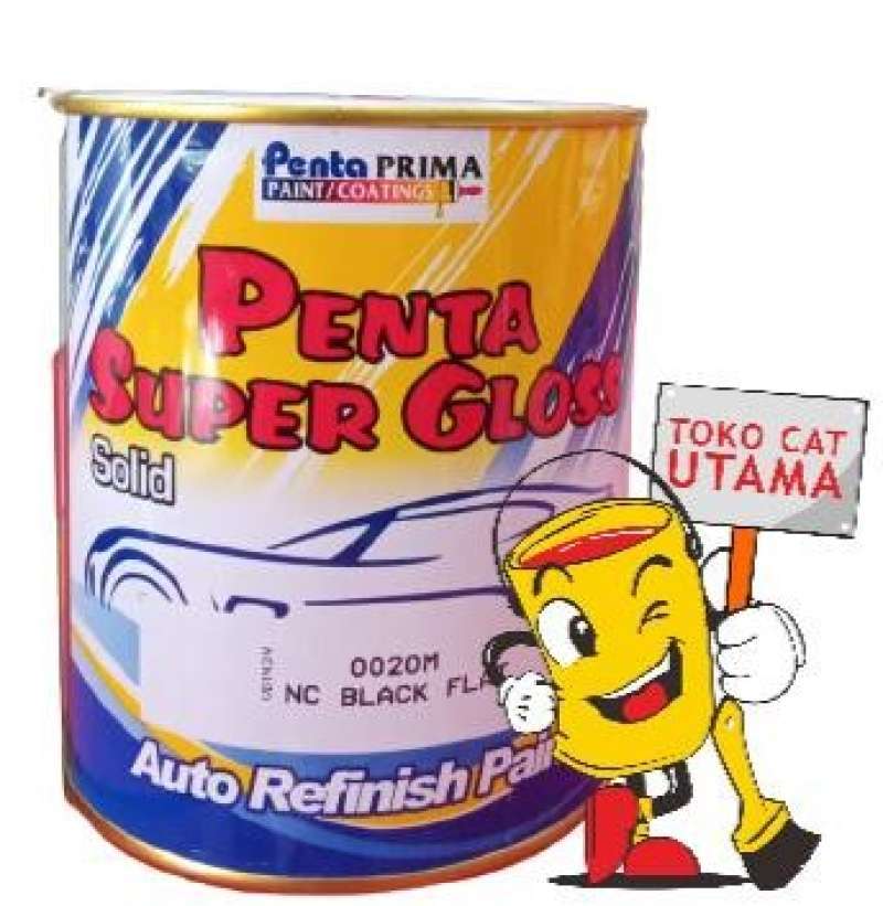Jual Penta Super Gloss Nc Solid 1 Ltr - 020 Black Di Seller Toko Cat ...