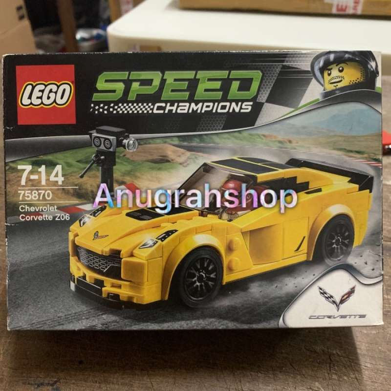 Promo Lego 75870 Speed Champions Chevrolet Corvette Z06 Diskon 9% Di ...