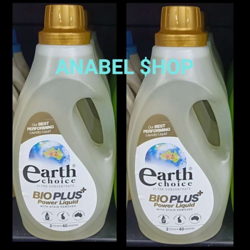 Promo Detergent Earth Choice Laundy Liquid Bio Plus Power Stain Remover ...