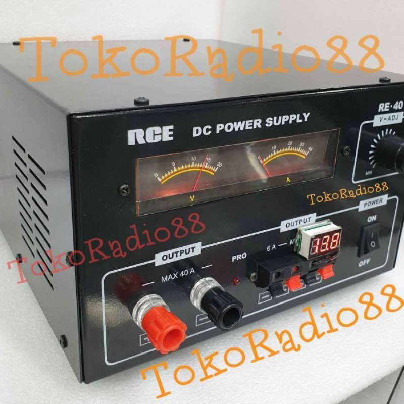 Promo Power Supply 40a Merk Rce Alternatif Maldol Dakai Pakai Gpakai ...
