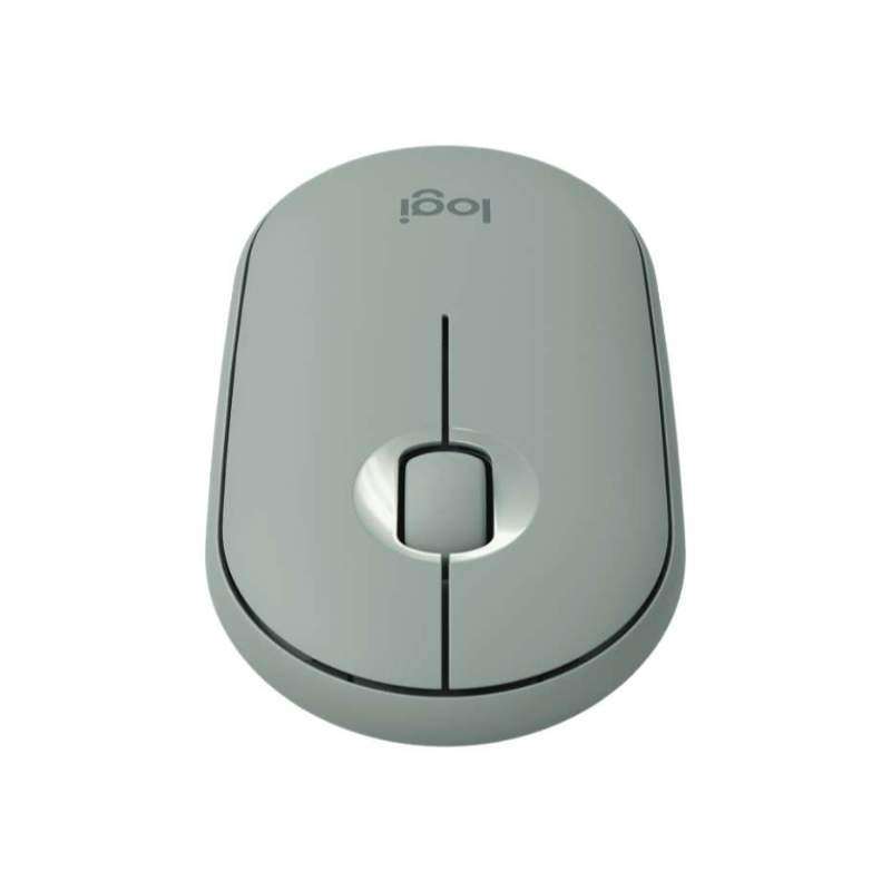 Jual Logitech Pebble Wireless Bluetooth Mouse M350 - Eucalyptus Green ...