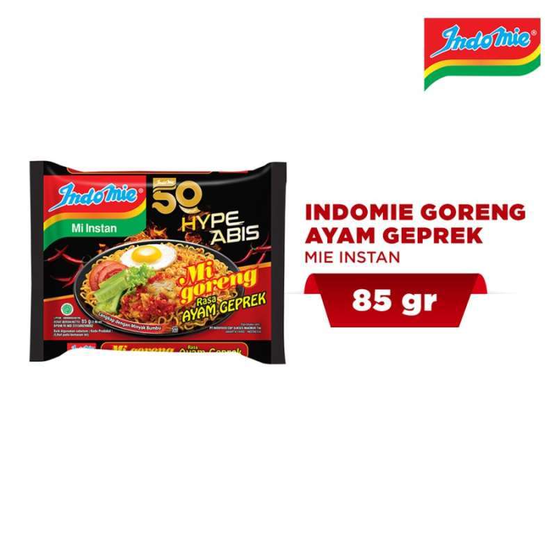 Promo Bundle 20 Pcs Indomie Goreng Ayam Geprek Diskon 8% Di Seller ...