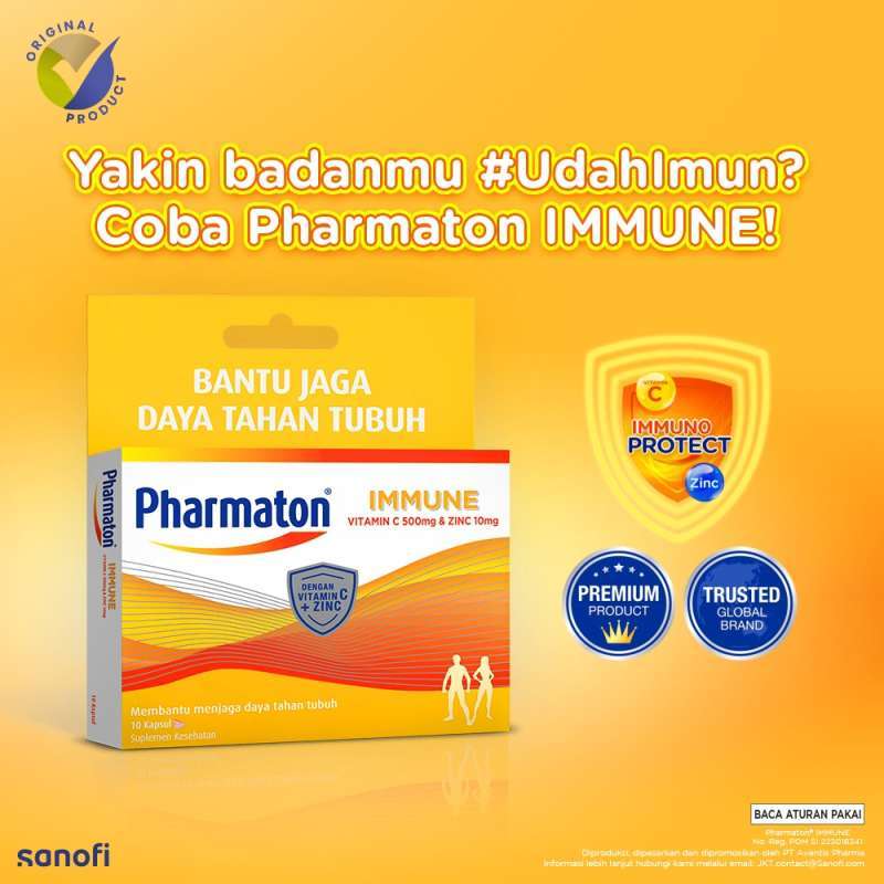 Jual Pharmaton Immune 10 S Box Kuning Kecil Di Seller Sehat.id21 ...
