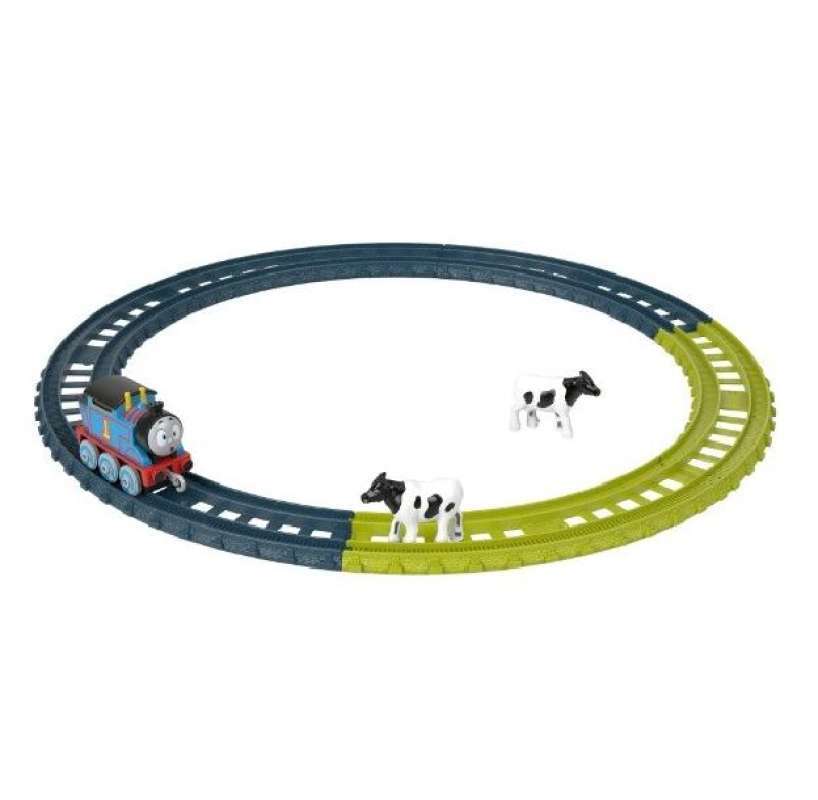 Jual Thomas & Friends Leafy Loop Diesel Fisher Price Push Along Metal ...