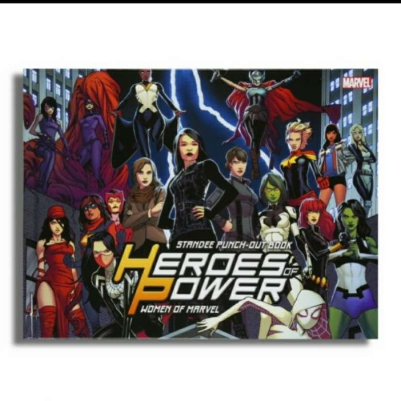 Jual New Baru Original Heroes Of Power : Women Of Marvel Standee Punch ...