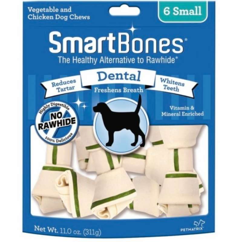 Promo Smartbones Dental 6 Small - Dog Dental Snack Diskon 23% di Seller ...