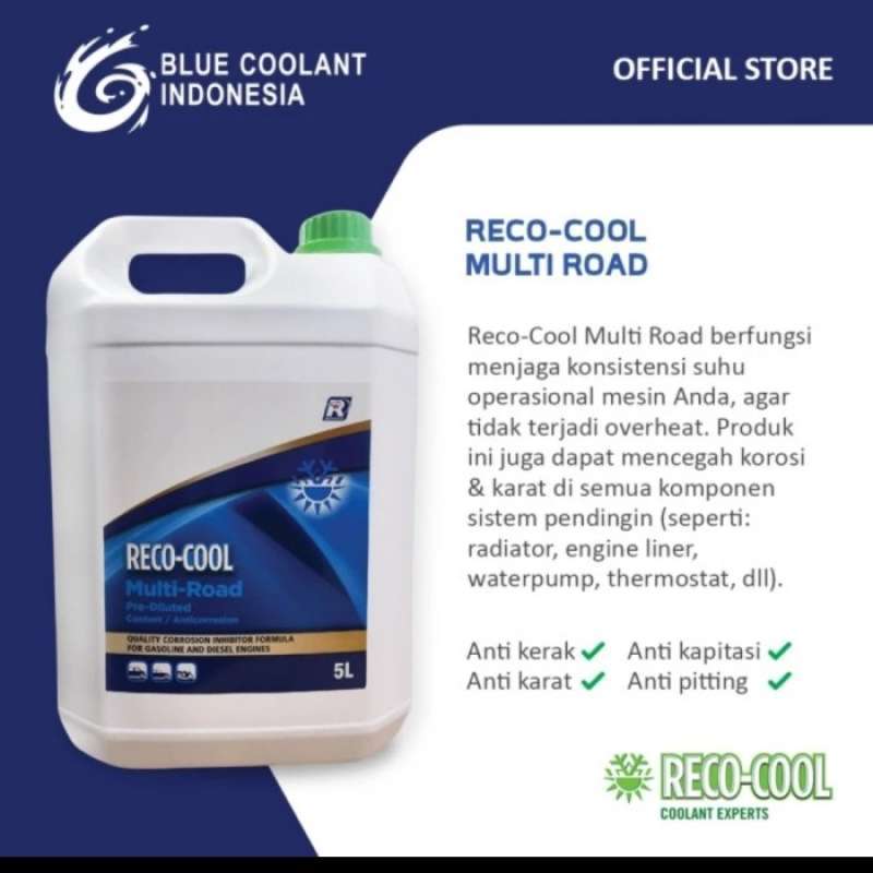 Promo Air Radiator Coolant Reco Cool Multi Road Ready To Use Diskon 23% ...