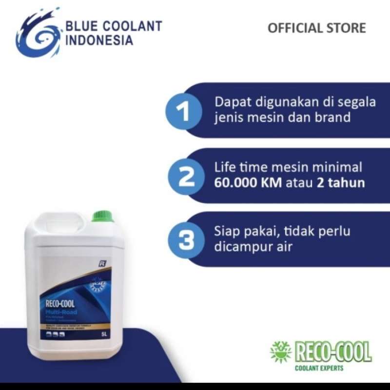 Promo Air Radiator Coolant Reco Cool Multi Road Ready To Use Diskon 23% ...