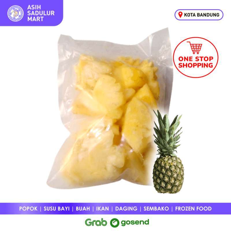 Promo Nanas Frozen 500g / 1kg Buah Beku Bandung Diskon 69% di Seller Asih Sadulur - Lebak Gede ...