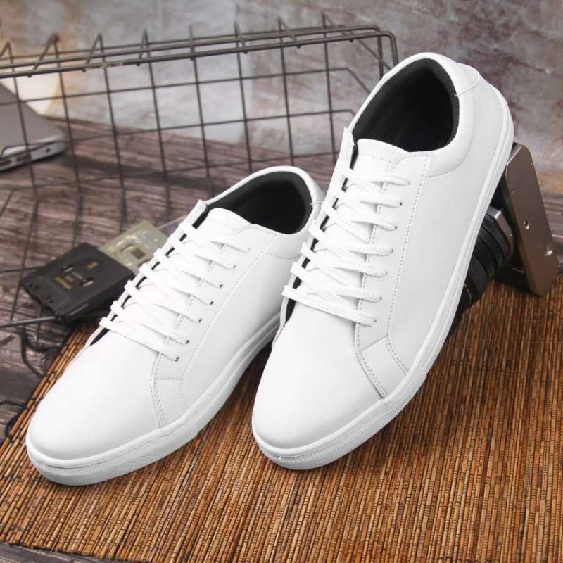 Jual VICTOR FULL WHITE |ManNeedMe x ARF| Sepatu Sneakers Pria Casual ...