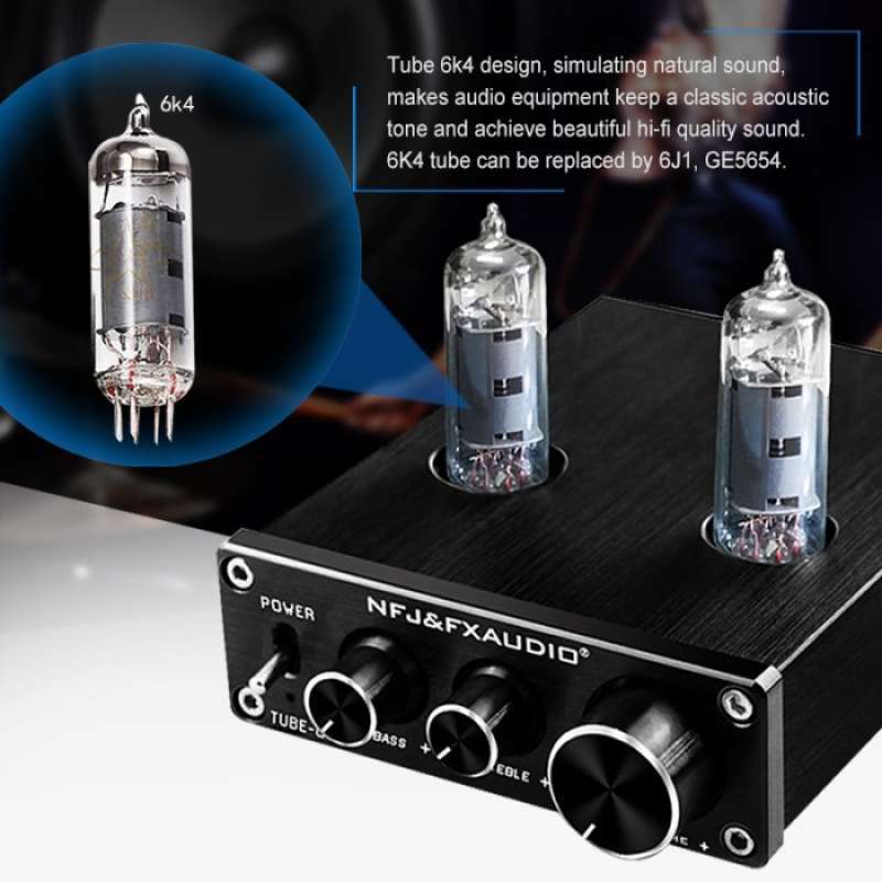 Jual Fx-audio Tube-03 Mkii Bt 5.0 Apt-x Tube Pre-amplifier & Headphone ...