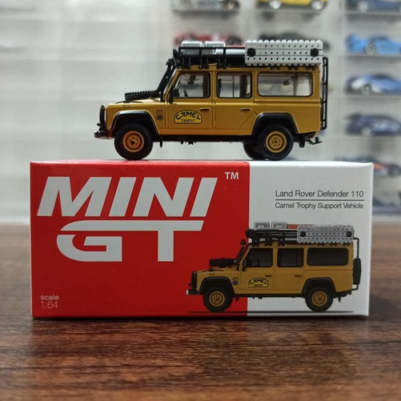 Promo Mini GT Sinopec Land Rover Defender 110 Camel Trophy Support ...