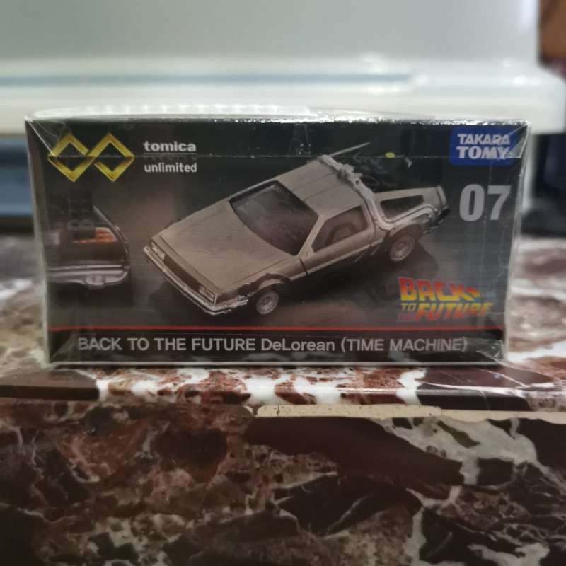Promo Tomica Premium Unlimited Delorean Back to The Future Time Machine ...