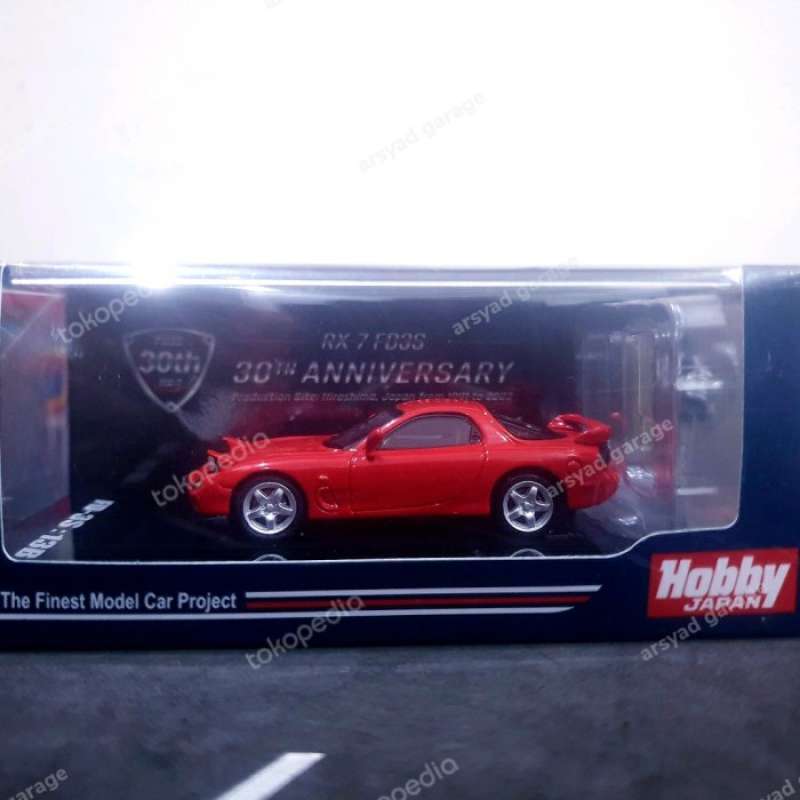 Promo Diecast Hobby japan Mazda RX7 FD3s Type Rs with engine model red ...