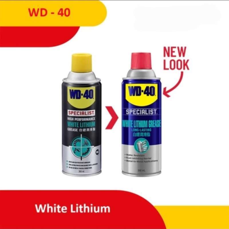 Promo Wd-40 Specialist White Lithium Grease 360Ml Original Diskon 23% ...